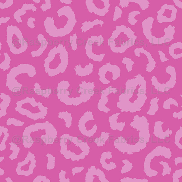 Large Crocus Tone on Tone Leopard Wallpaper - Raspberry Creek Fabrics